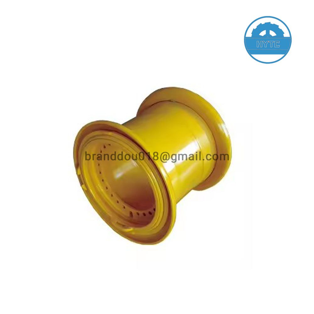 Wheeled Loader Excavator Motor Grader Tubeless Steel Wheel Rim for Tire ...