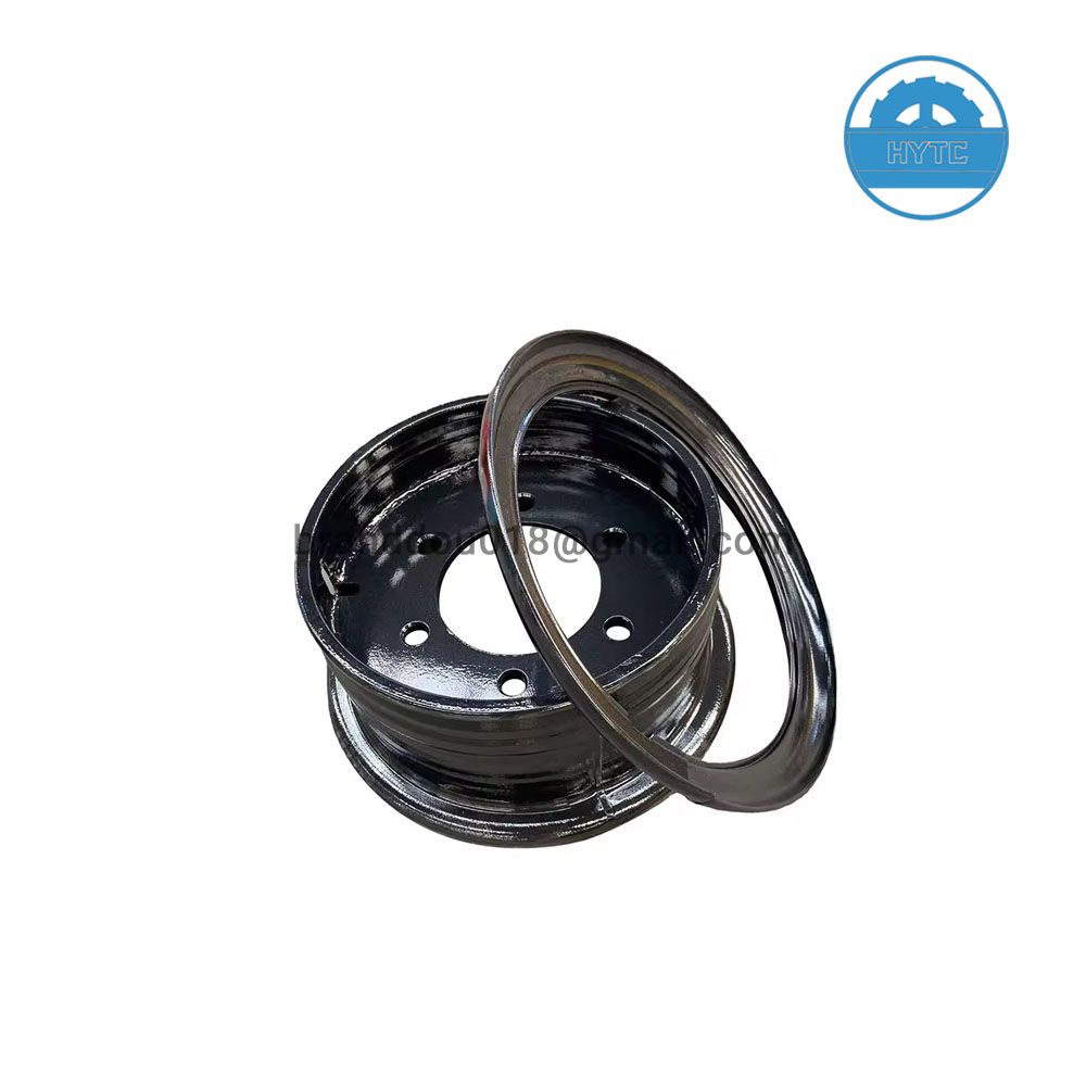 Factory 2.5ton forklift rims 6.50F-10 steel wheels rim forklift for 8. ...