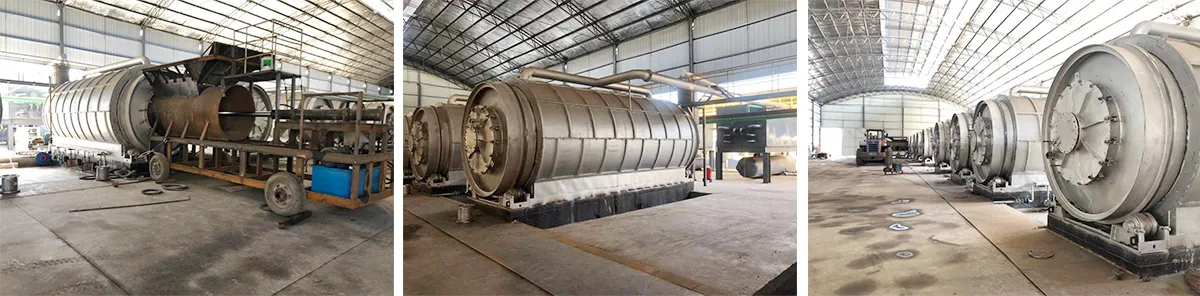 5 Ton-20 Ton Waste Tire/ Rubber Pyrolysis Plant