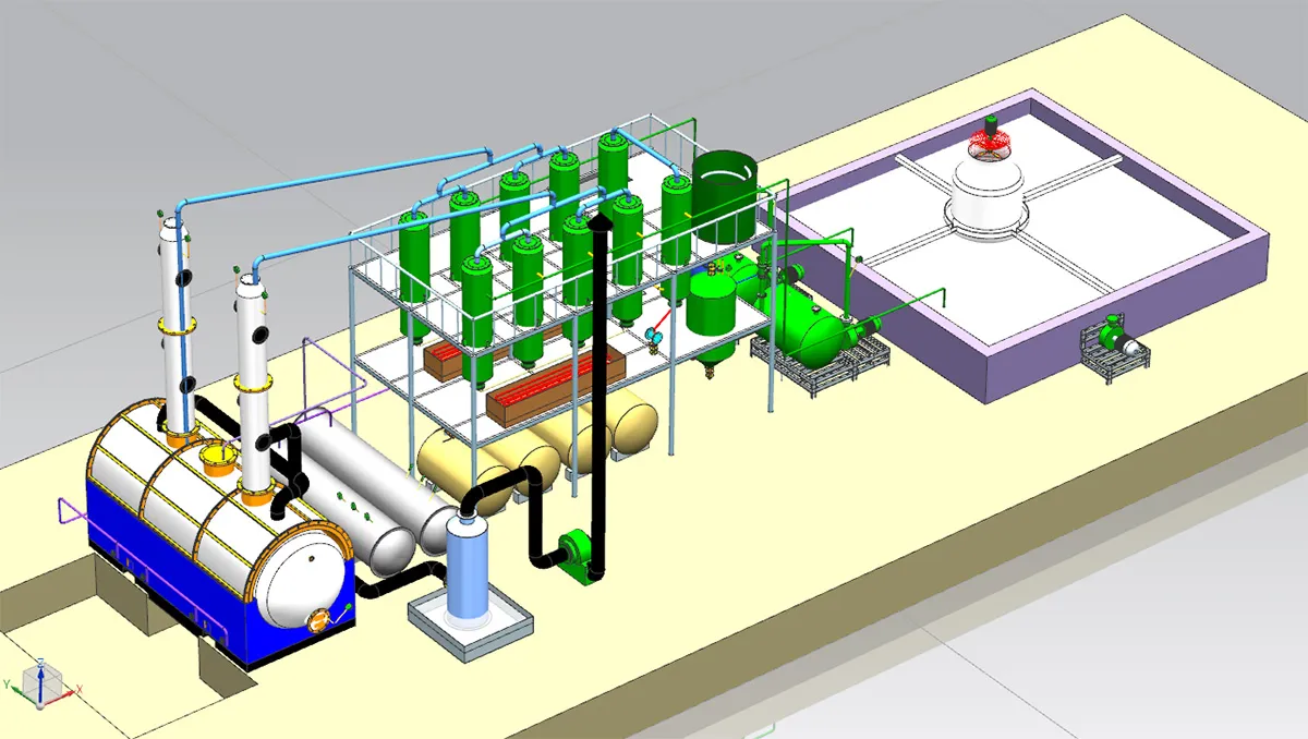 Crude Oil Distillation Plant