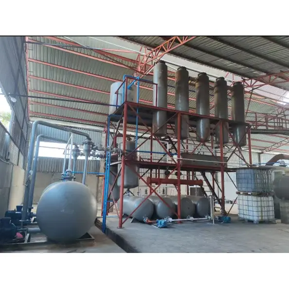 Pyrolysis Oil Distillation Plant
