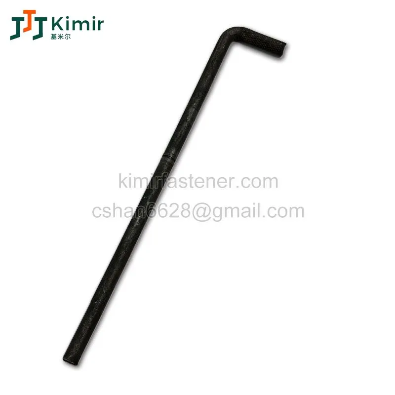 right-angle anchor hook bolt