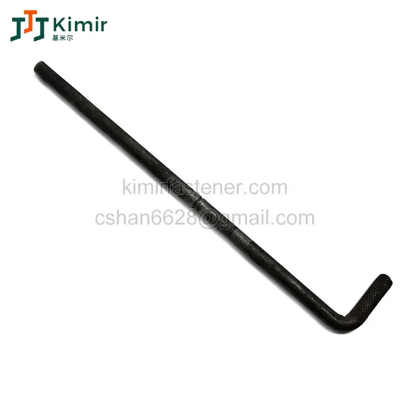 right-angle anchor hook bolt