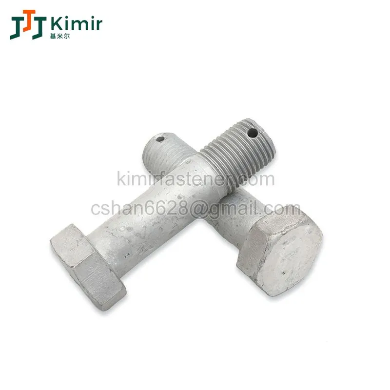 External hexagon bolt, galvanized/ HDG