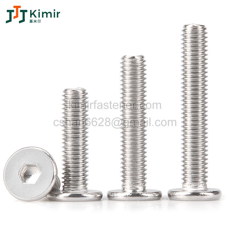 thin head bolts,thin head hex bolts