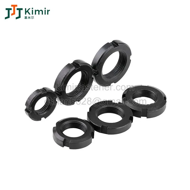 High strength slotted nut,,slotted nut