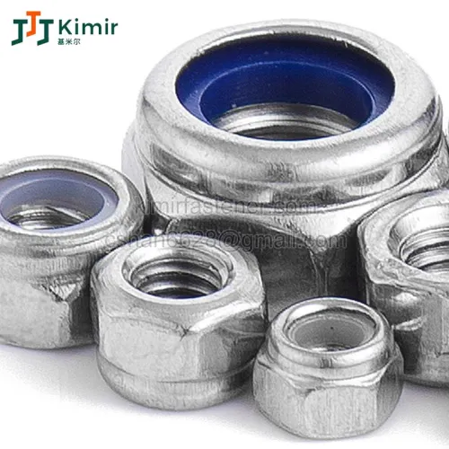 Galvanized hexagon lock nut, locknut