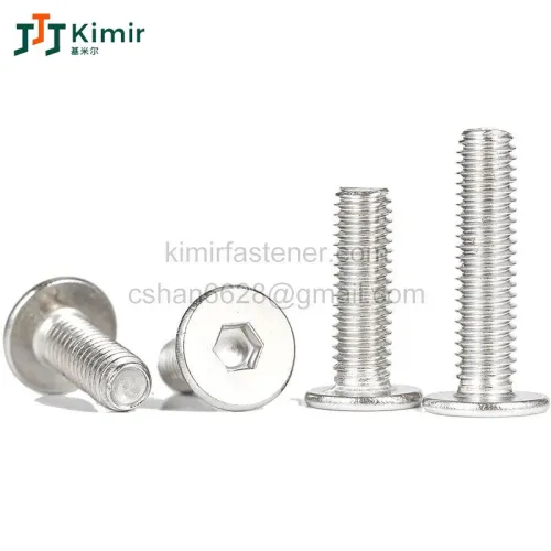thin head bolts,thin head hex bolts