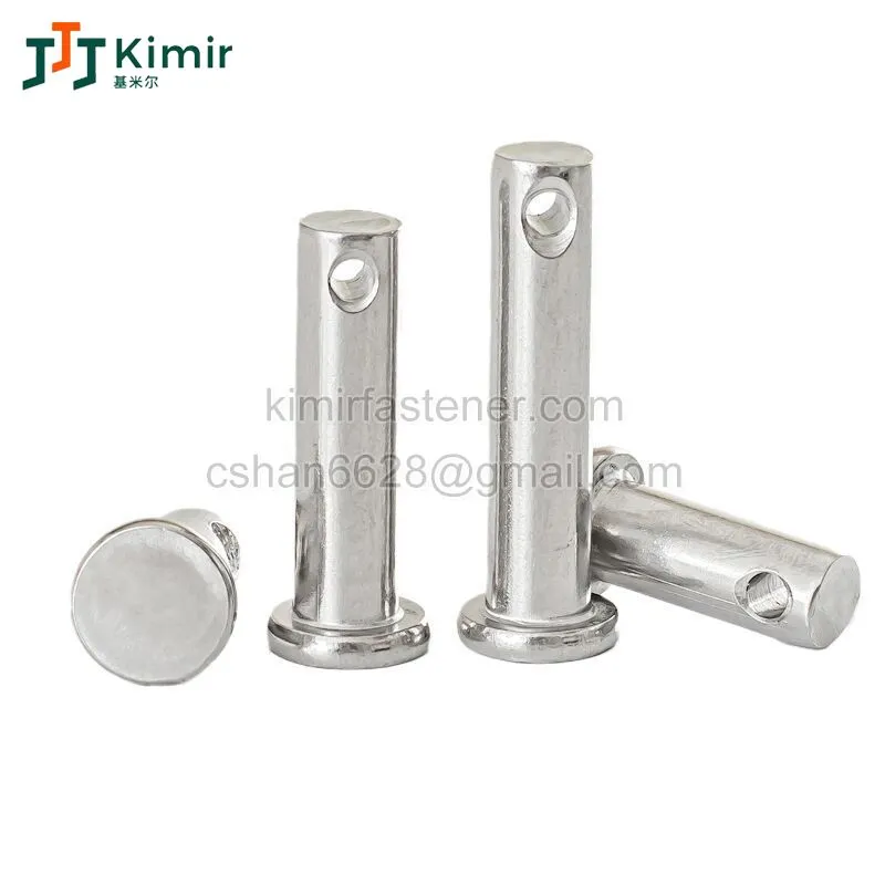 Pin with hole, pin roll