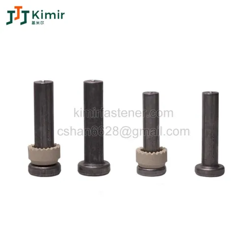 Cylindrical head welding nail, Welding nail