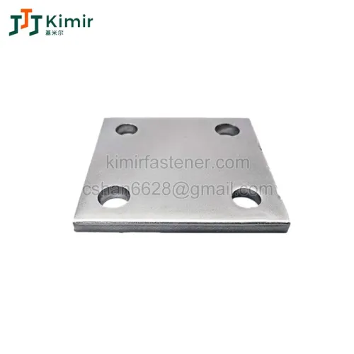 Embedded steel plate