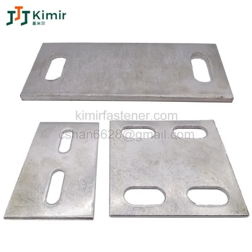 Embedded steel plate