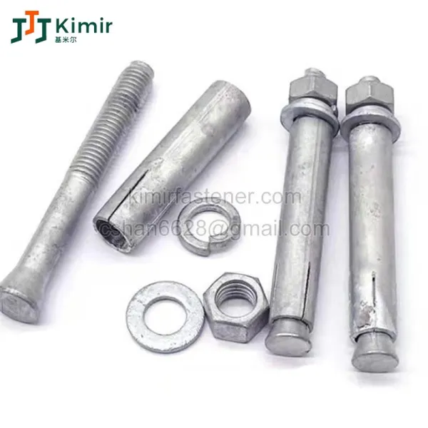 Expansion bolt，bolt,Galvanized expansion plug