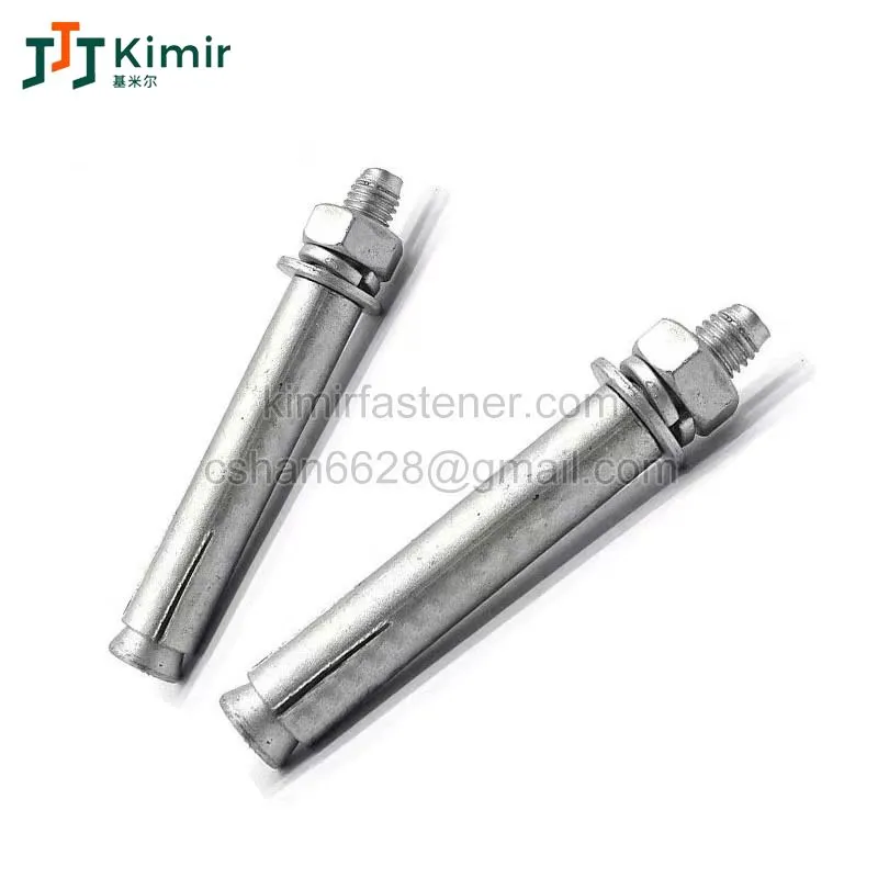Expansion bolt，bolt,Galvanized expansion plug