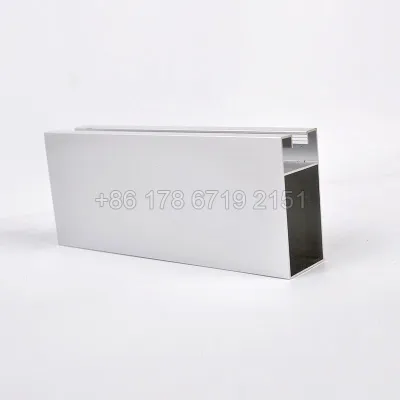 Anodized Silver Bronze Aluminum Profile