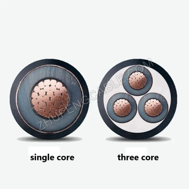 YJV - High Voltage Cables XLPE Insulated PVC Sheathed