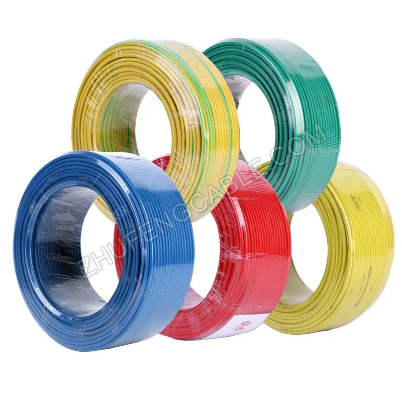 BV / H07V-R / H07V-U PVC Single Core Solid Insulated Wire