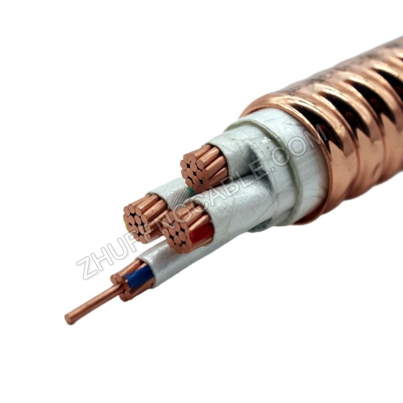 Flexible Fireproof Cable-flexible fireproof metal sheath inorganic