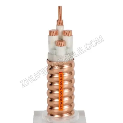 Flexible Fireproof Cable-flexible fireproof metal sheath inorganic
