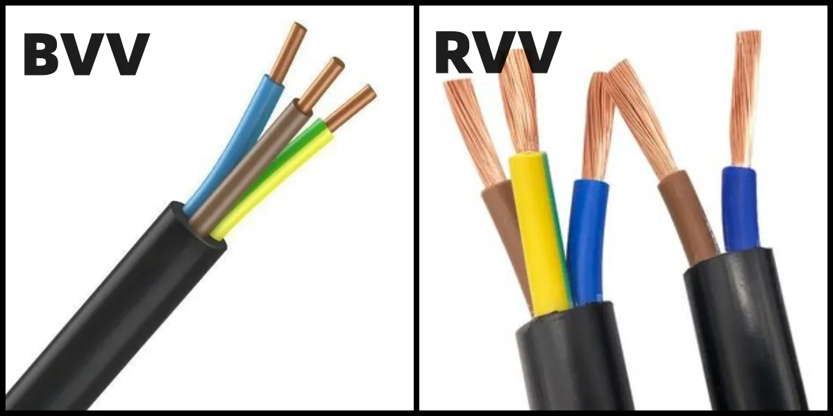 护套线BVV和RVV的区别