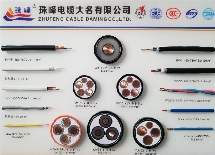 The difference between cable insulation materials PE, PVC and XLPE