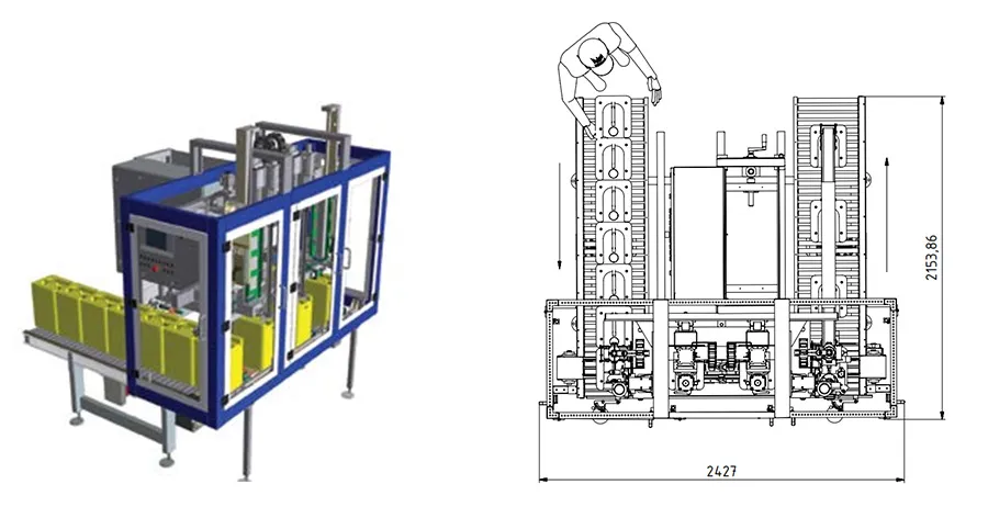 Steel Drum Filling Line