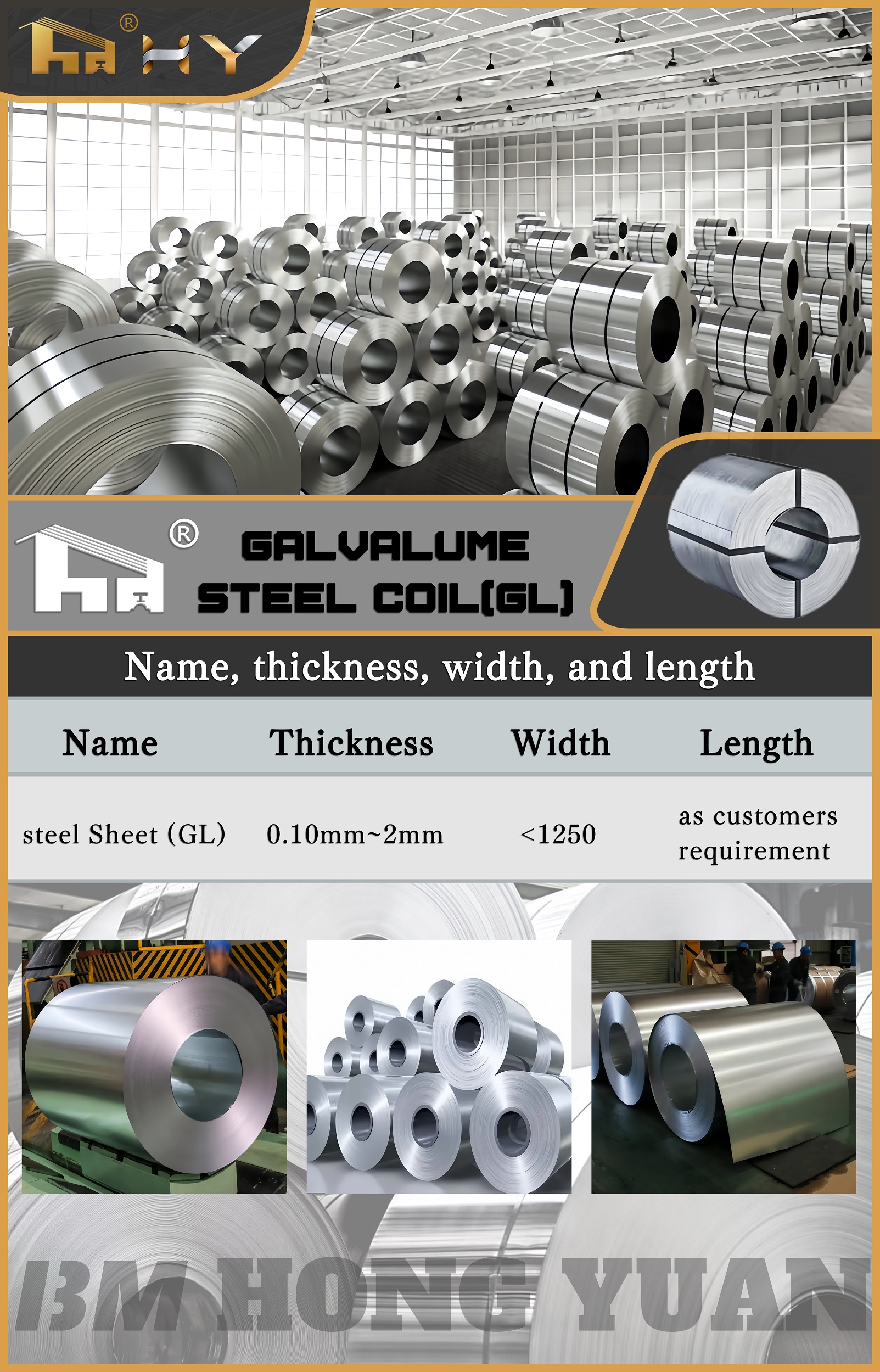galvalume steel coil (GL)