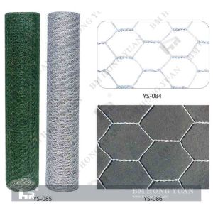 Hexagonal wire netting