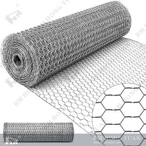 Hexagonal wire netting