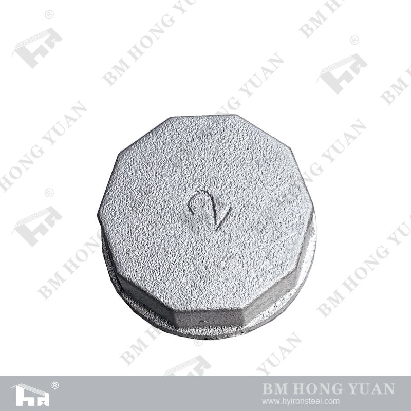 Galvanized End Cap