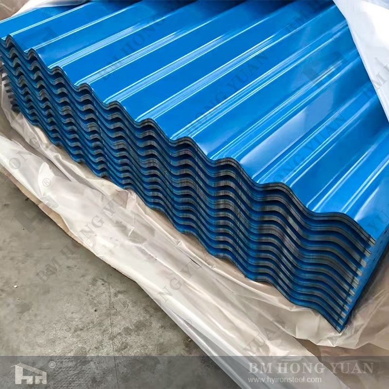 Wave Color Galvanized Roofing