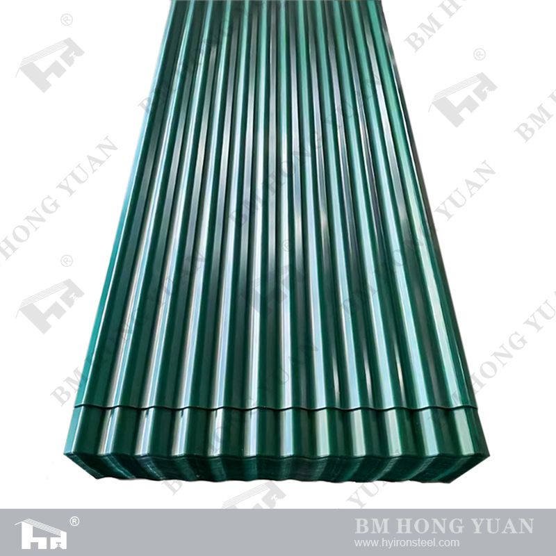 Wave color galvalume roofing