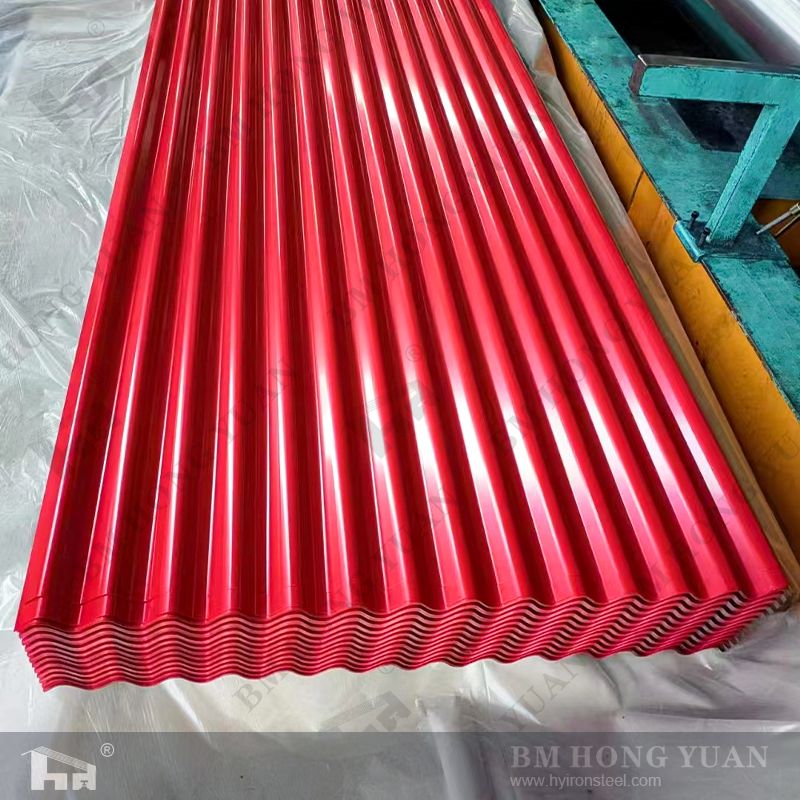 Wave Color Galvanized Roofing