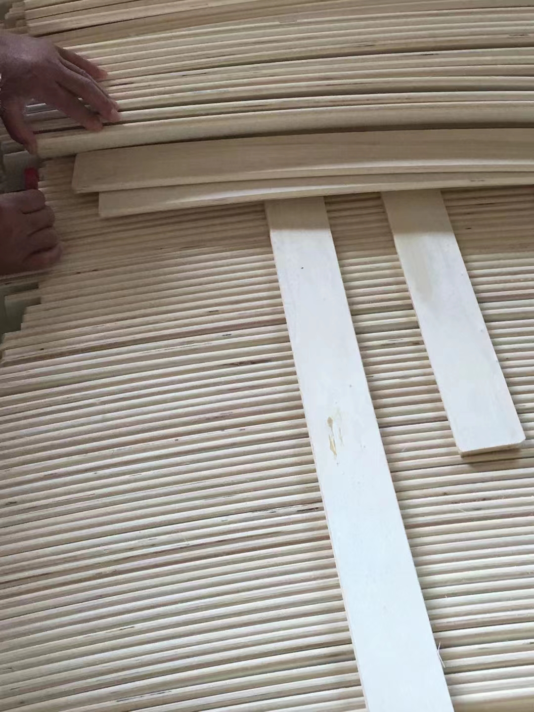lvl slats,poplar slats,bed slats