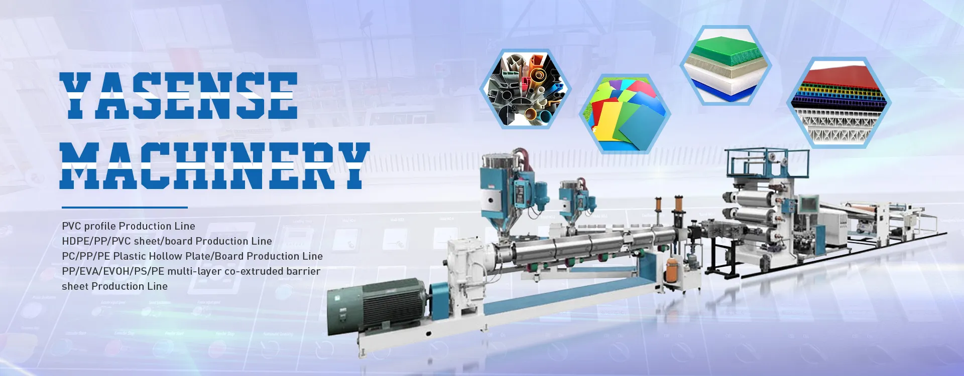HDPE/PVC/PPR/PE/PP Pipe Extrusion Line Exporter