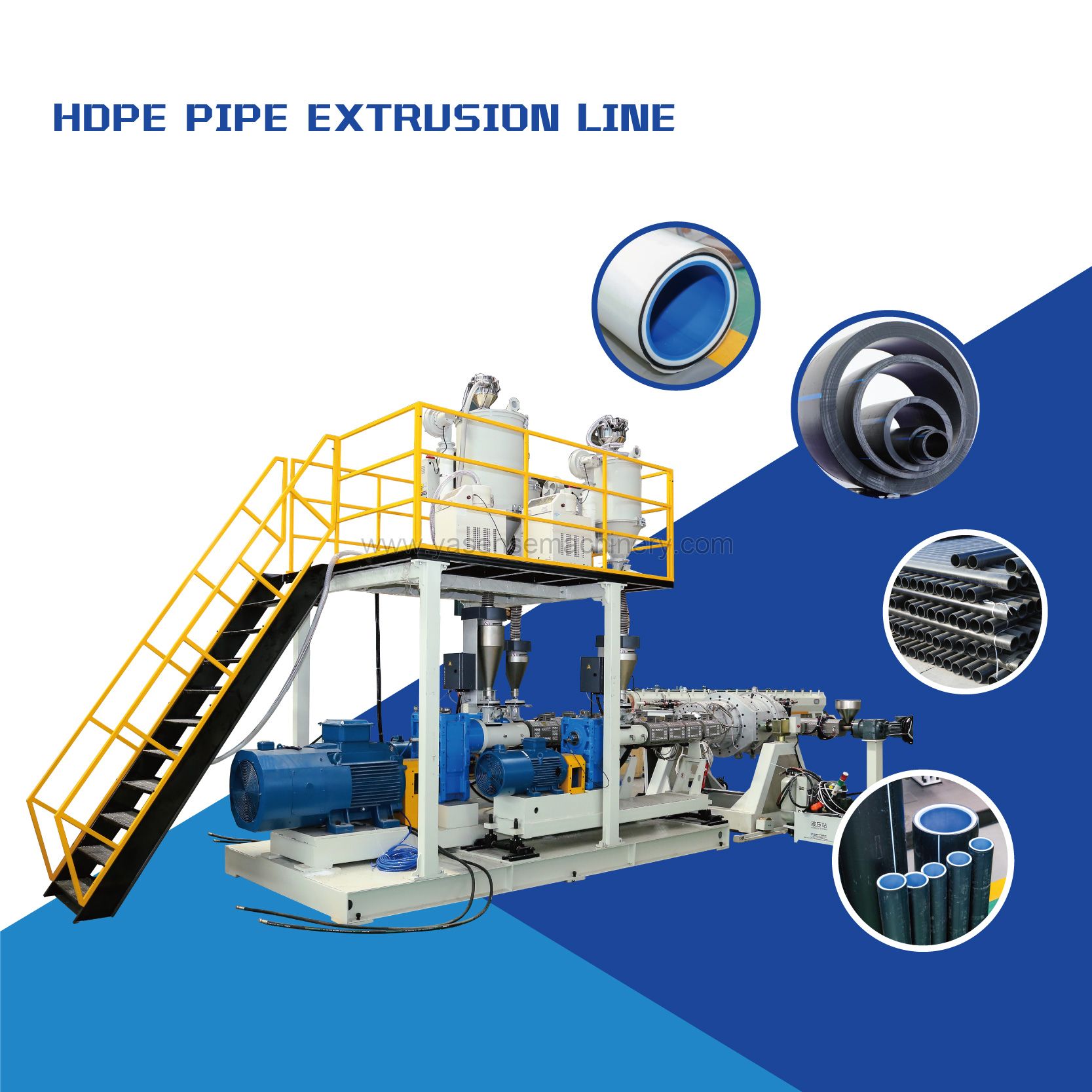 HDPE Pipe Extrusion Line HDPE Pipe Extrusion Line