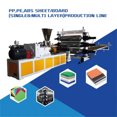 PP, PE, ABS Sheet/Board (Single&Multi Layer)Production Line