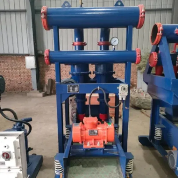 Drilling Fluids Mud Desander with Hydrocyclone Cyclones