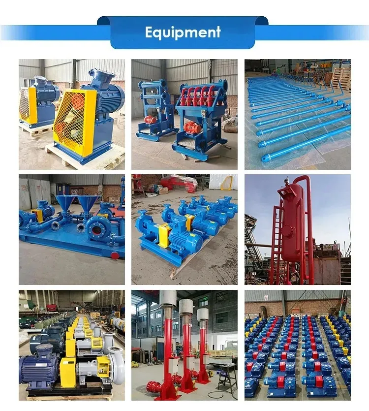 Drilling Fluids Mud Desander with Hydrocyclone Cyclones