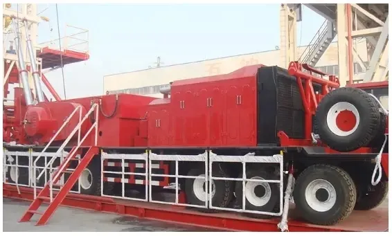 Xj550 Truck Mounted Workover Rig Drilling Workover Rig