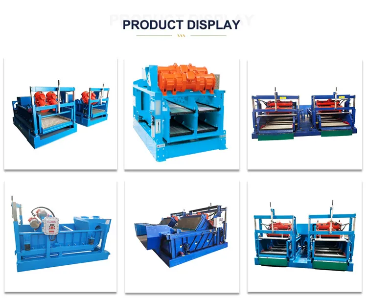 API 7K Mud Shale Shaker Screen Solid Control Equipment Shaker