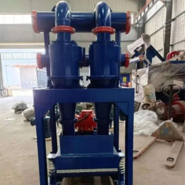 Drilling Fluids Mud Desander with Hydrocyclone Cyclones
