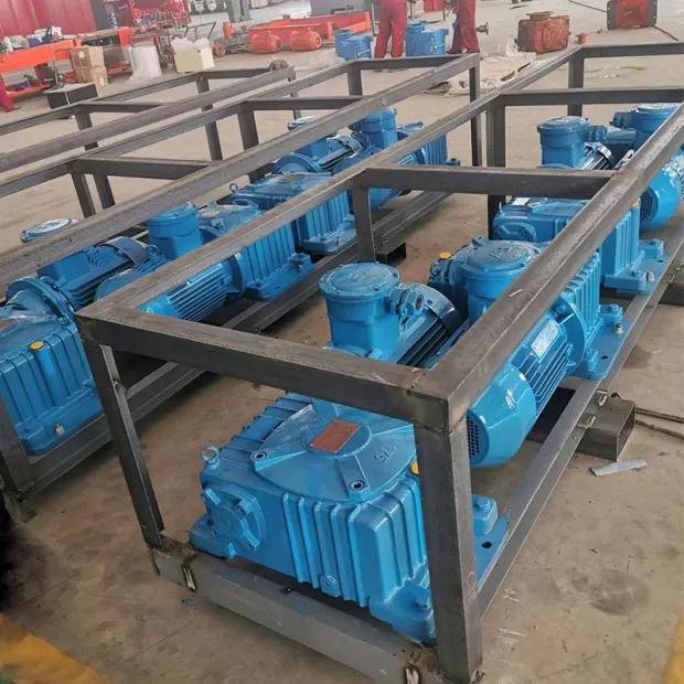 Gear-Box Drilling Mud Mixing Industrial Mud Tank Mud Agitators