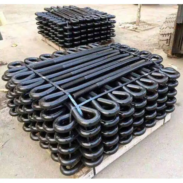 Embedded anchor bolt high strength black steel structure welding ...