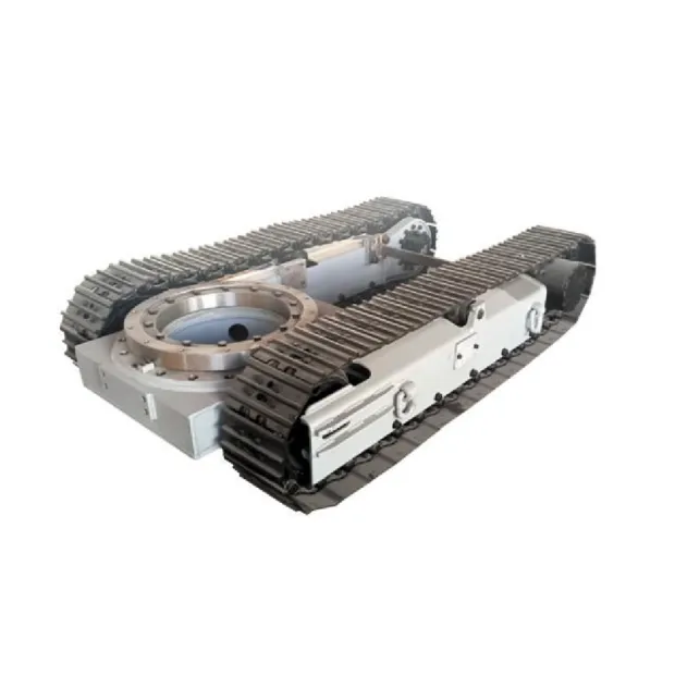 Portable mining machine crawler chassis