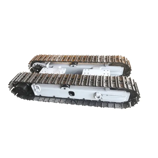 Customized 1-40ton straight beam track chassis Straight beam crawler ...