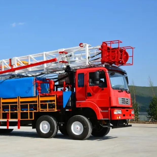 API Xj250 Truck-Mounted Mobile Oilfield Rigs Oil Drilling Rig for Oil ...