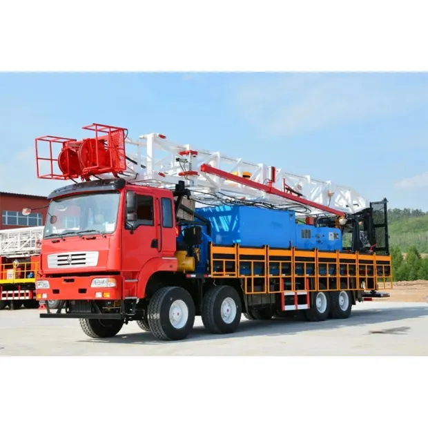 API Xj250 Truck-Mounted Mobile Oilfield Rigs Oil Drilling Rig for Oil ...