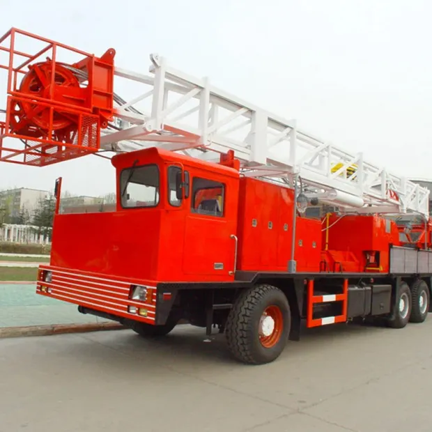 API Xj250 Truck-Mounted Mobile Oilfield Rigs Oil Drilling Rig for Oil Rigs Workover