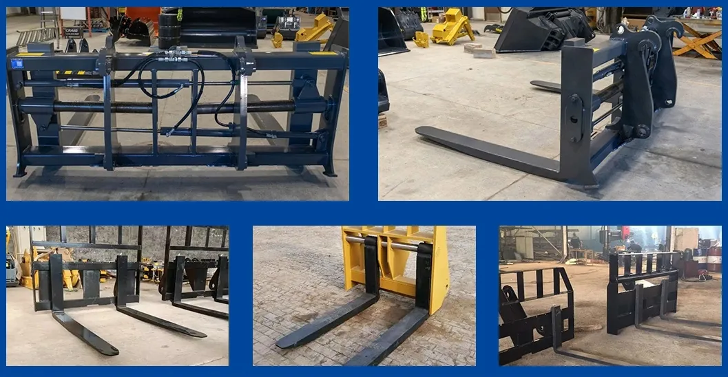 Loader and Wheel Loader Pallet Fork